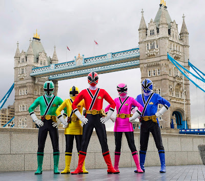 When Toys Rule The World: News: Power Rangers hit London!