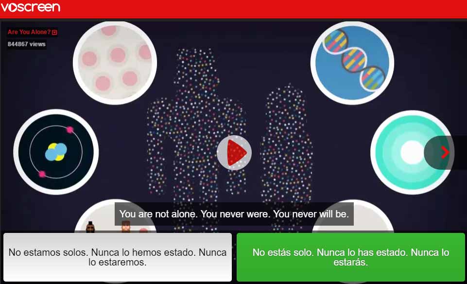 VOSCREEN: Innovadora manera de mejorar el inglés por sí mismos