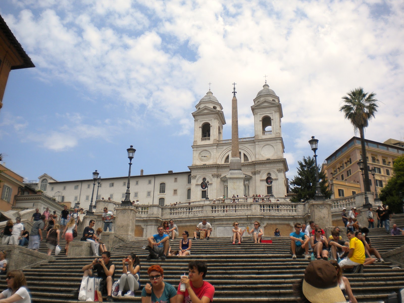 johncristiani: ROME - SPANISH STEPS (PIAZZA DI SPAGNA) AND VILLA MEDICI