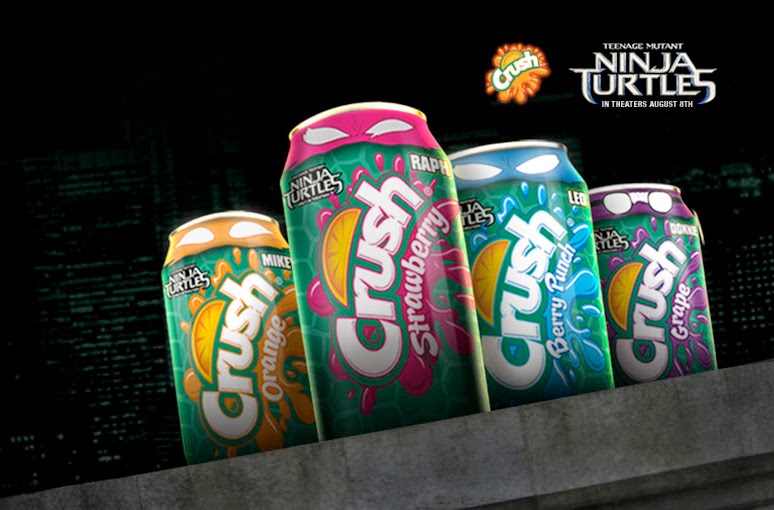 Crush Soda Launches TMNT Movie Promo