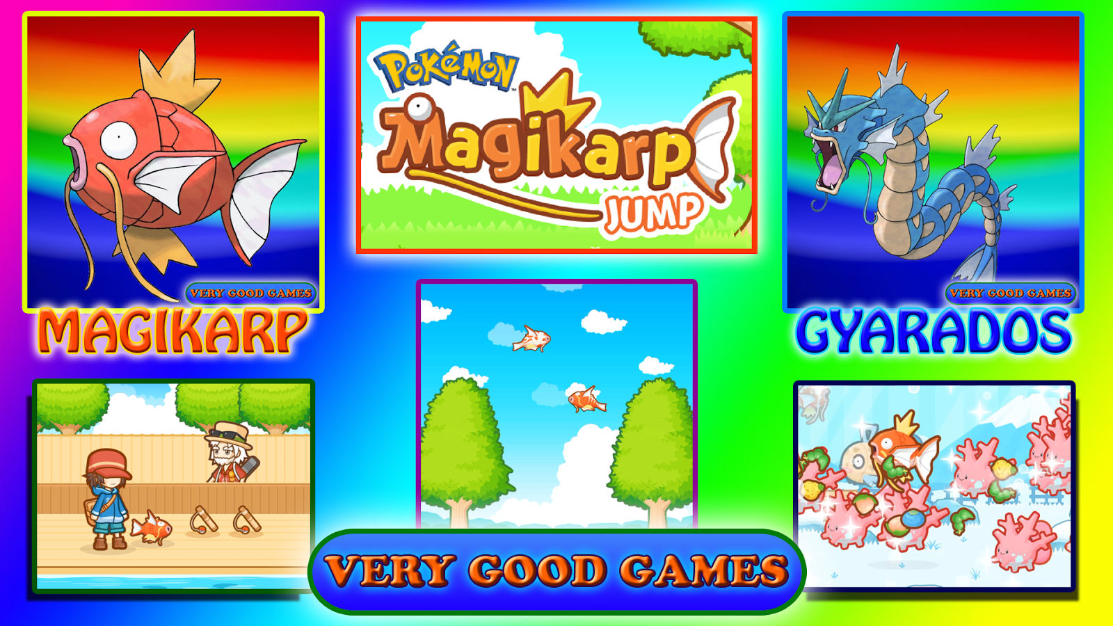 Very Good Games: Magikarp Jump – childish happiness of Pokemon trainers