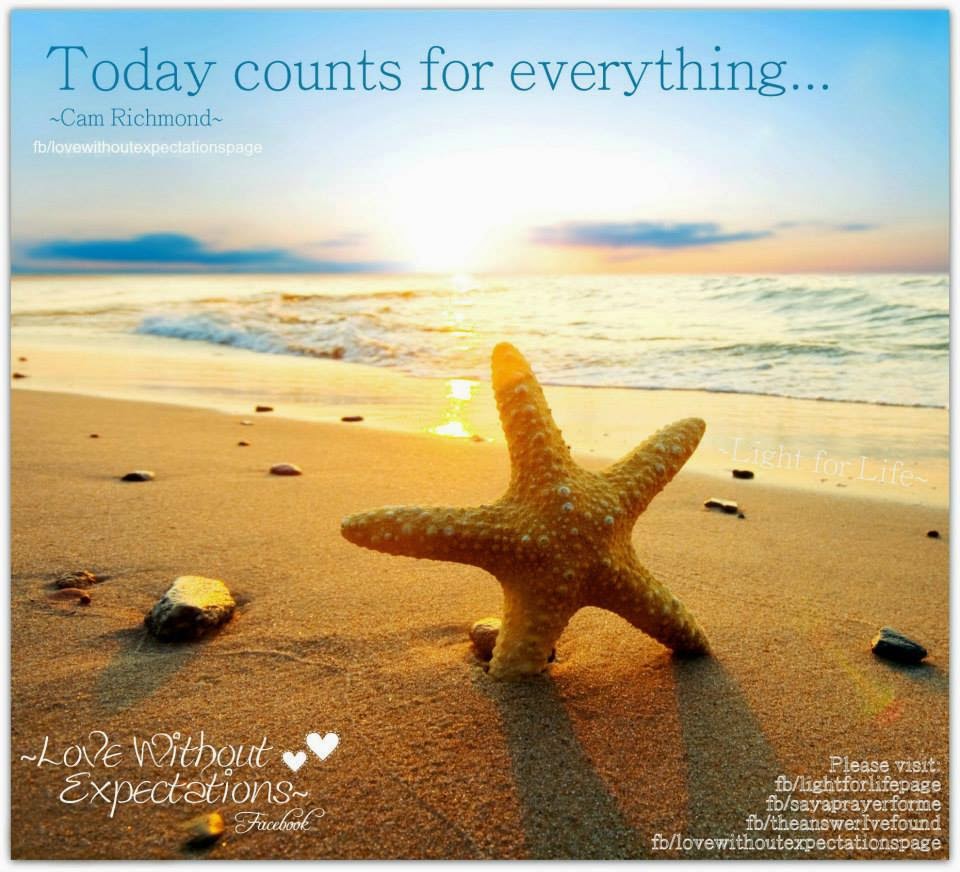 TODAY COUNTS FOR EVERYTHING... - Quotes