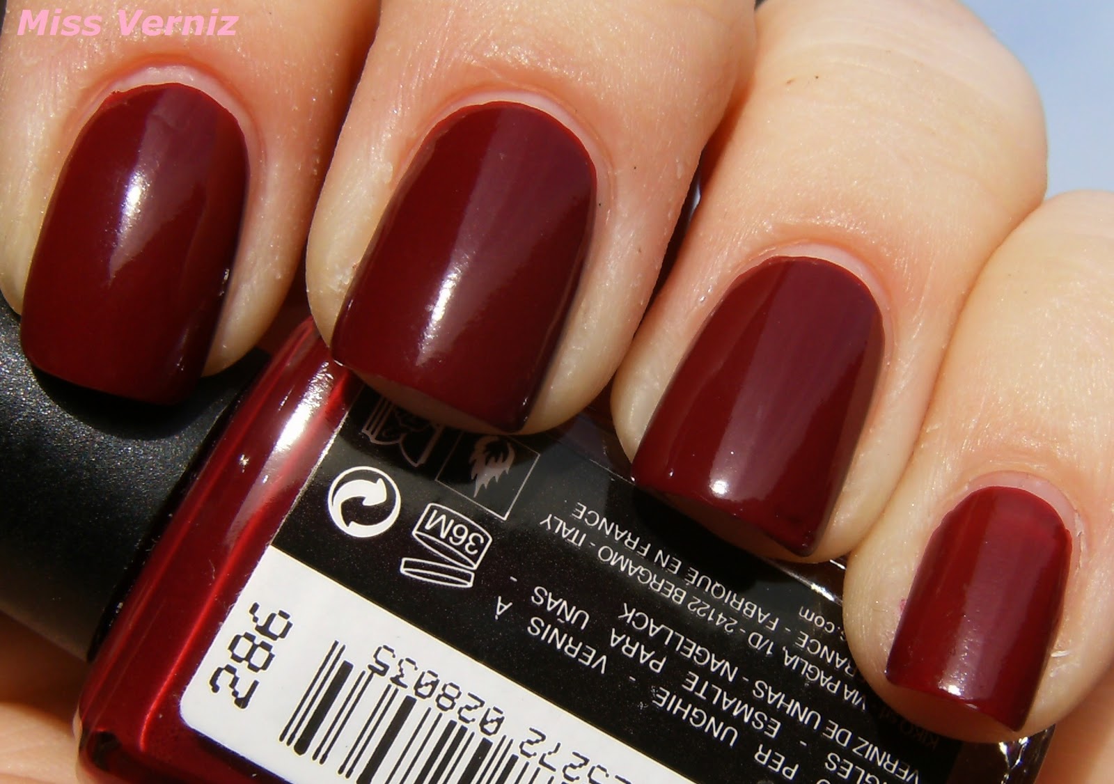 Ana_missverniz: Kiko Numero 286 : Purple Red...!!!