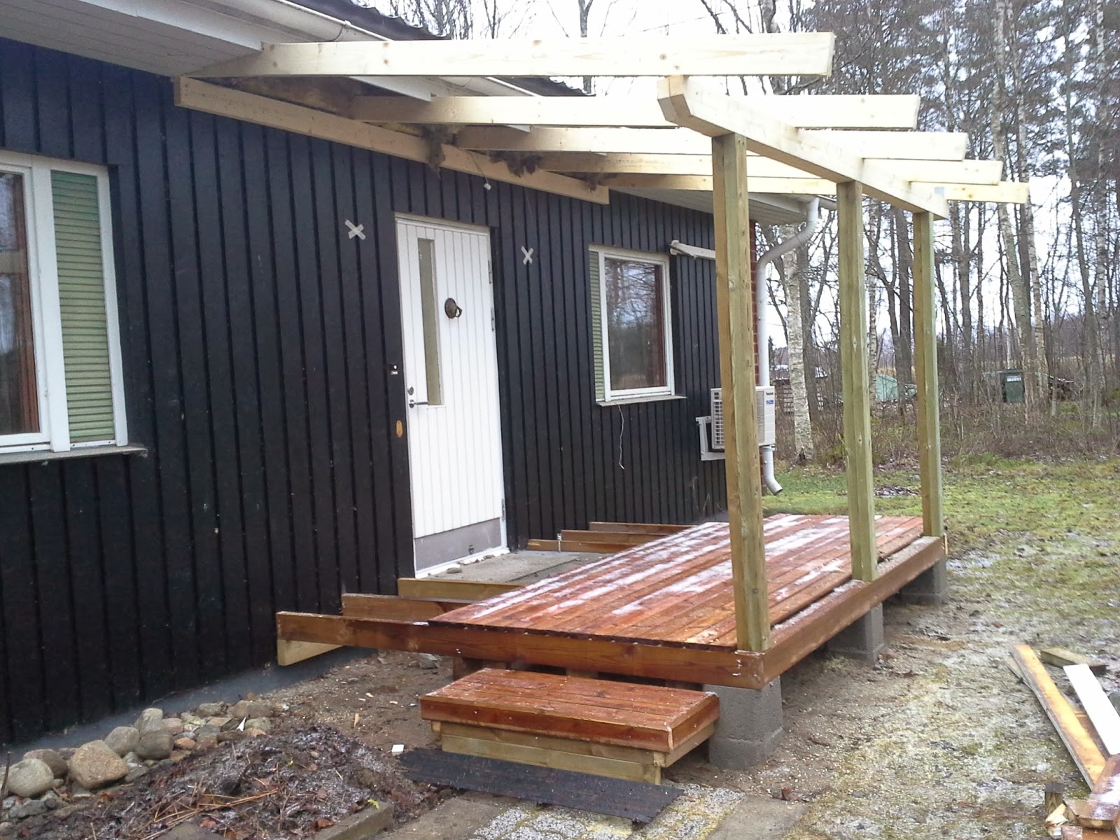 13RA luokkablogi: Kuistin rakentaminen