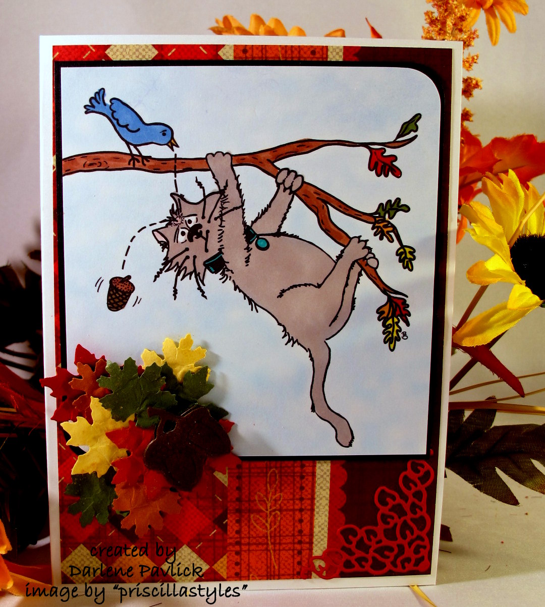 DAR'S CRAFTY CREATIONS: FALL cards and a TUTORIAL ...