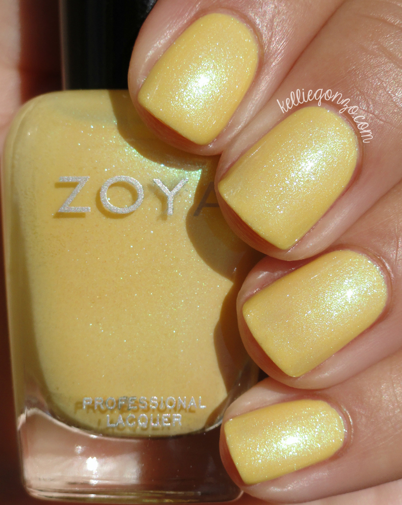 KellieGonzo: Zoya Spring 2015 Delight Collection Swatches & Review