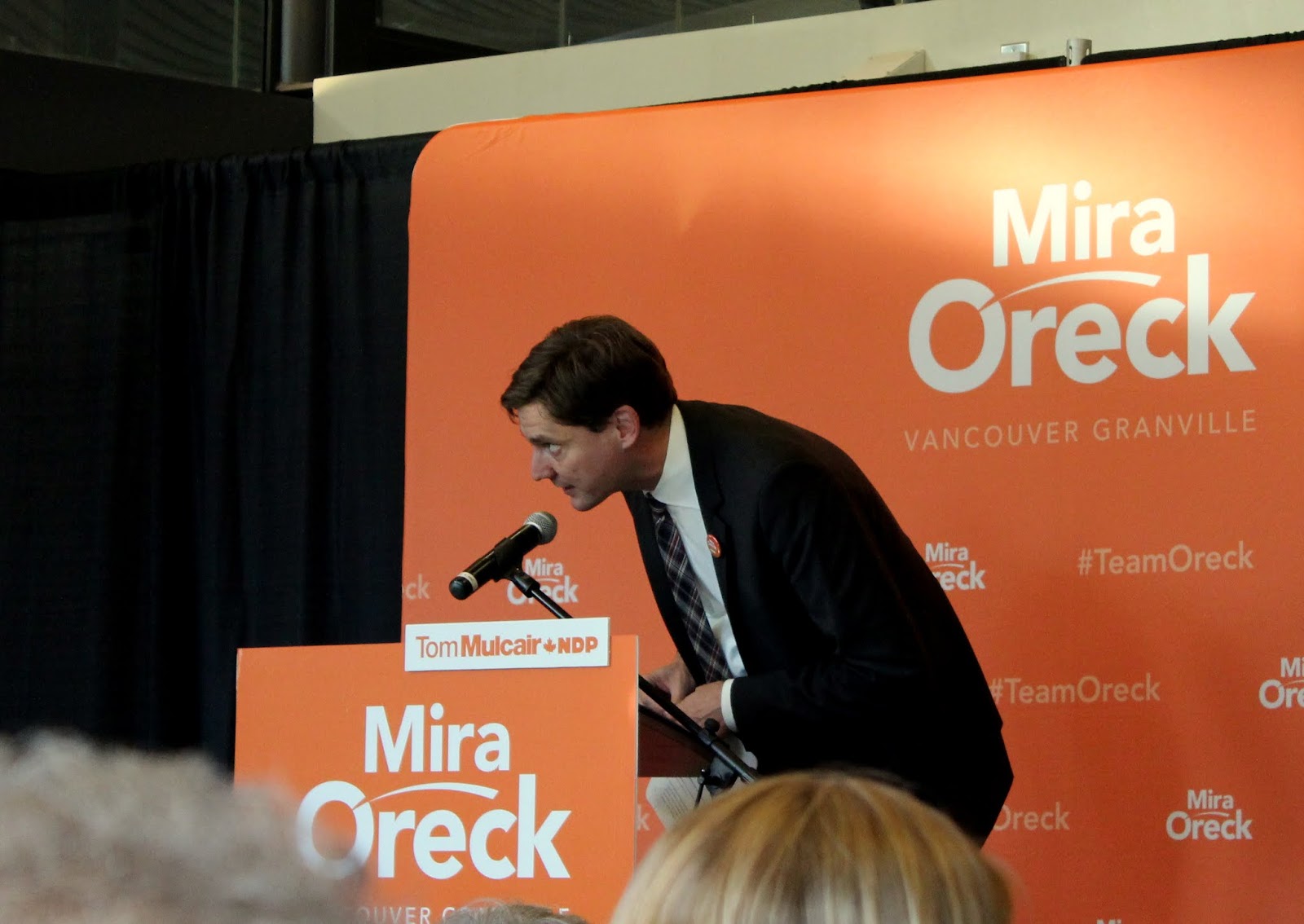 The Murray Chronicles : Vancouver Granville Nominating Meeting for Mira ...