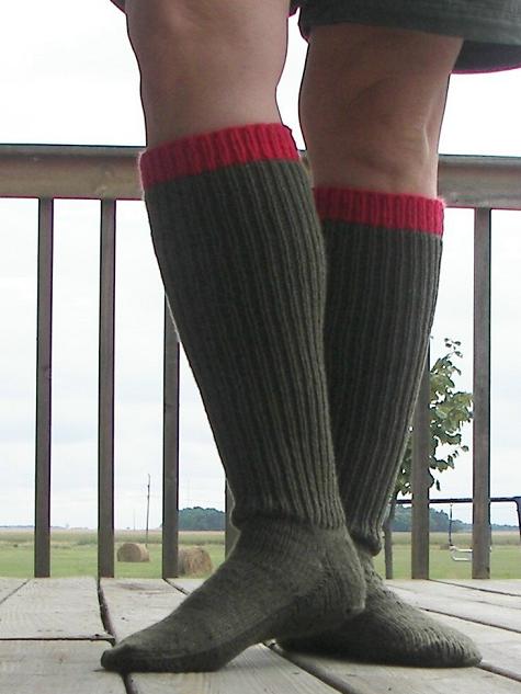 Boy Scout Socks...FO... |Affectioknit