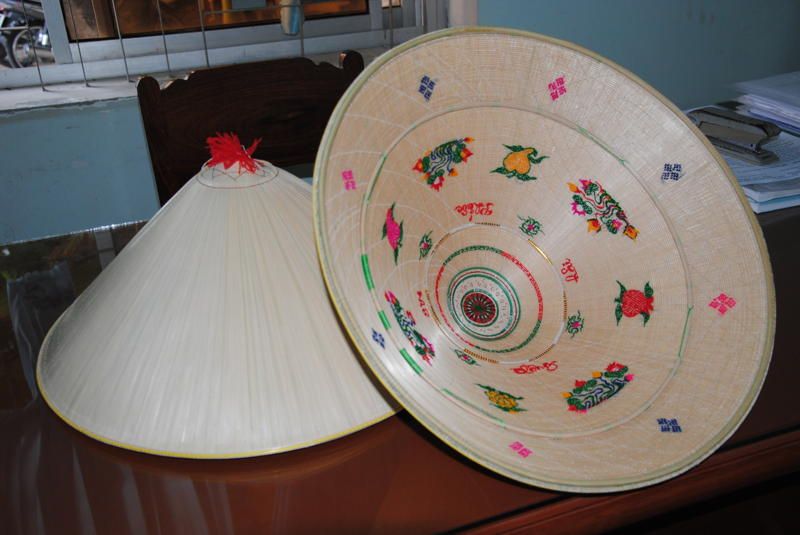 Vietnamese Palm leaf conical hat