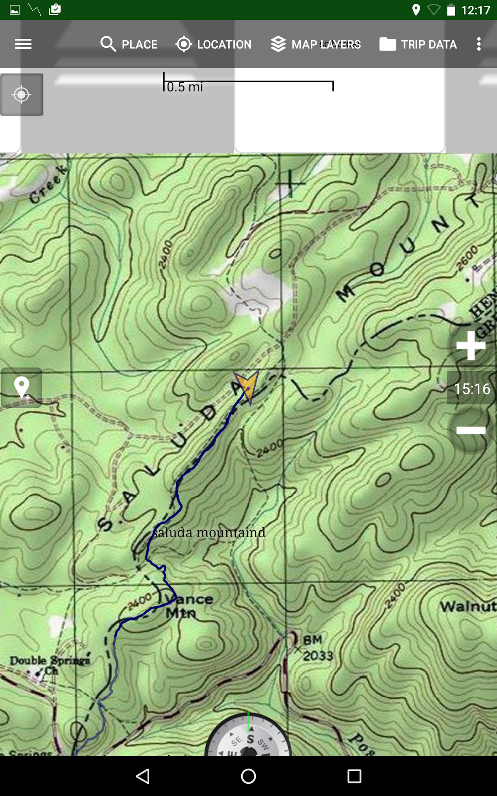 A hike in the forbidden zone