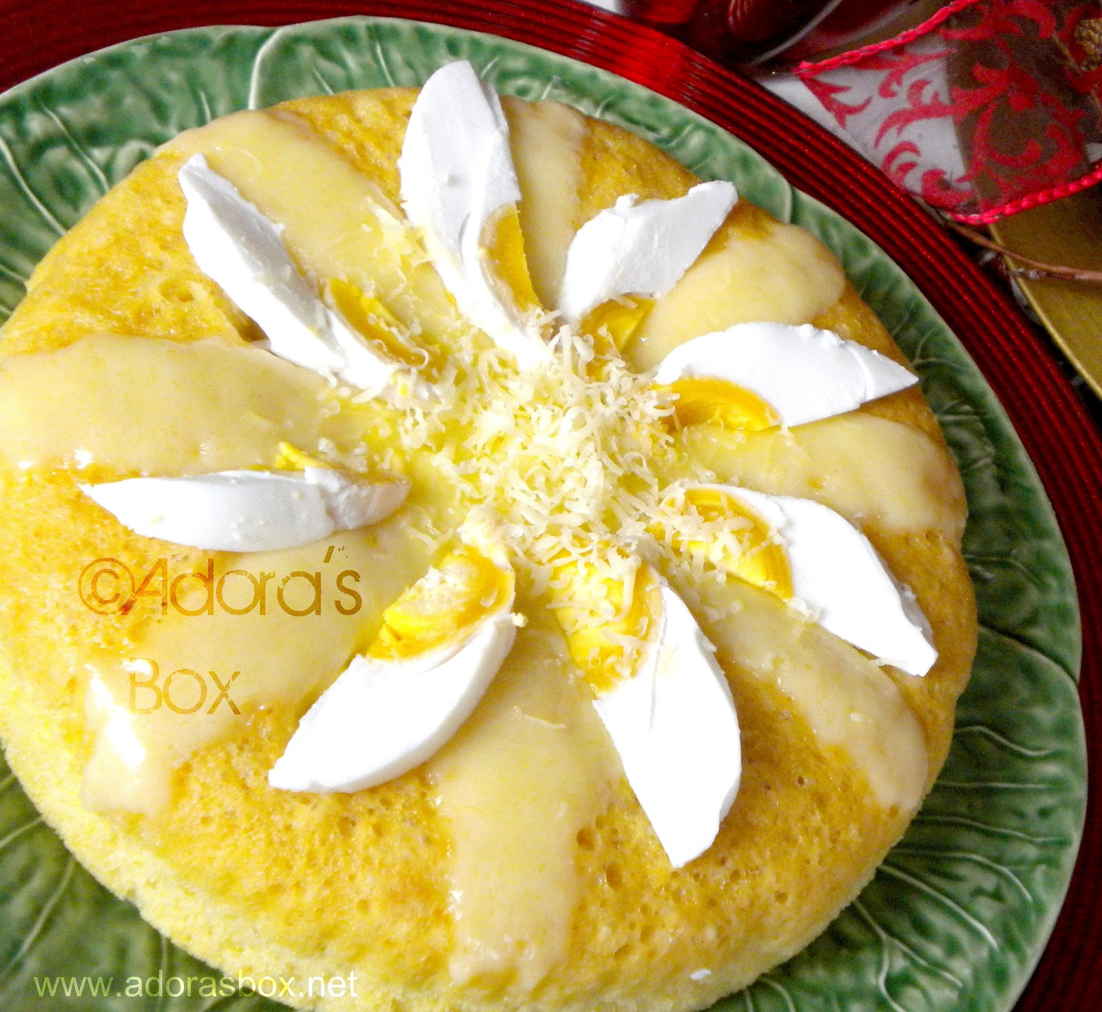 Adora's Box: SWEETCORN AND CASSAVA BIBINGKA