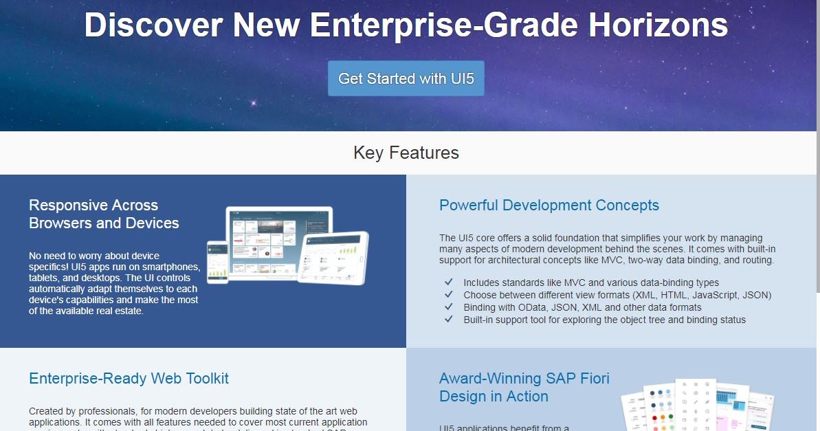 Trasteando con SAP UX: La nueva web de SAPUI5 SDK