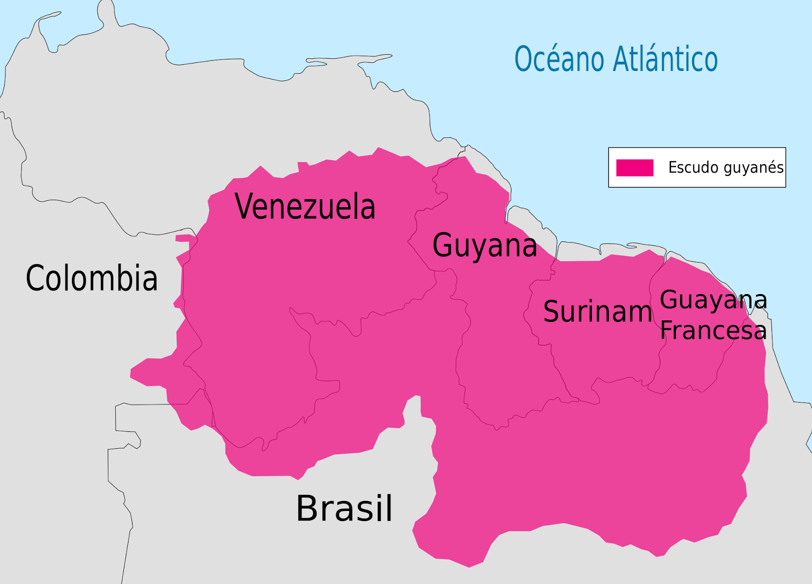 BLOG DO PROFESSOR MARCIANO DANTAS: AS GUIANAS