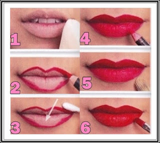 Adorando maquiagem : 5 passos para fazer uma boca perfeita