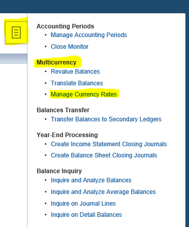 Oracle Application's Blog: How to Manage Daily rates for Currencies in ...