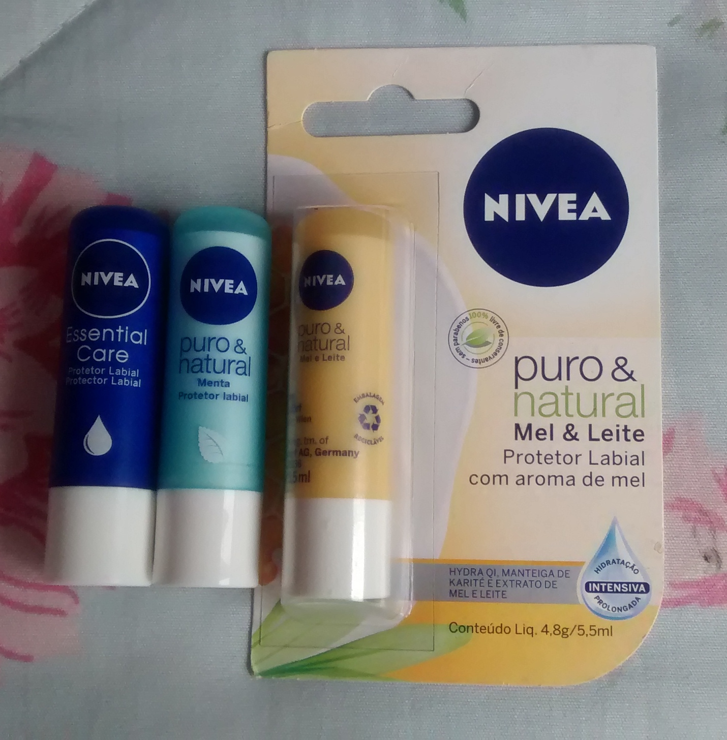 Carol na Rede: Protetores Labiais Nivea