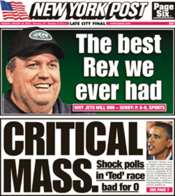 Best/Worst New York Post Sports Headlines of All Time - Fantasy ...