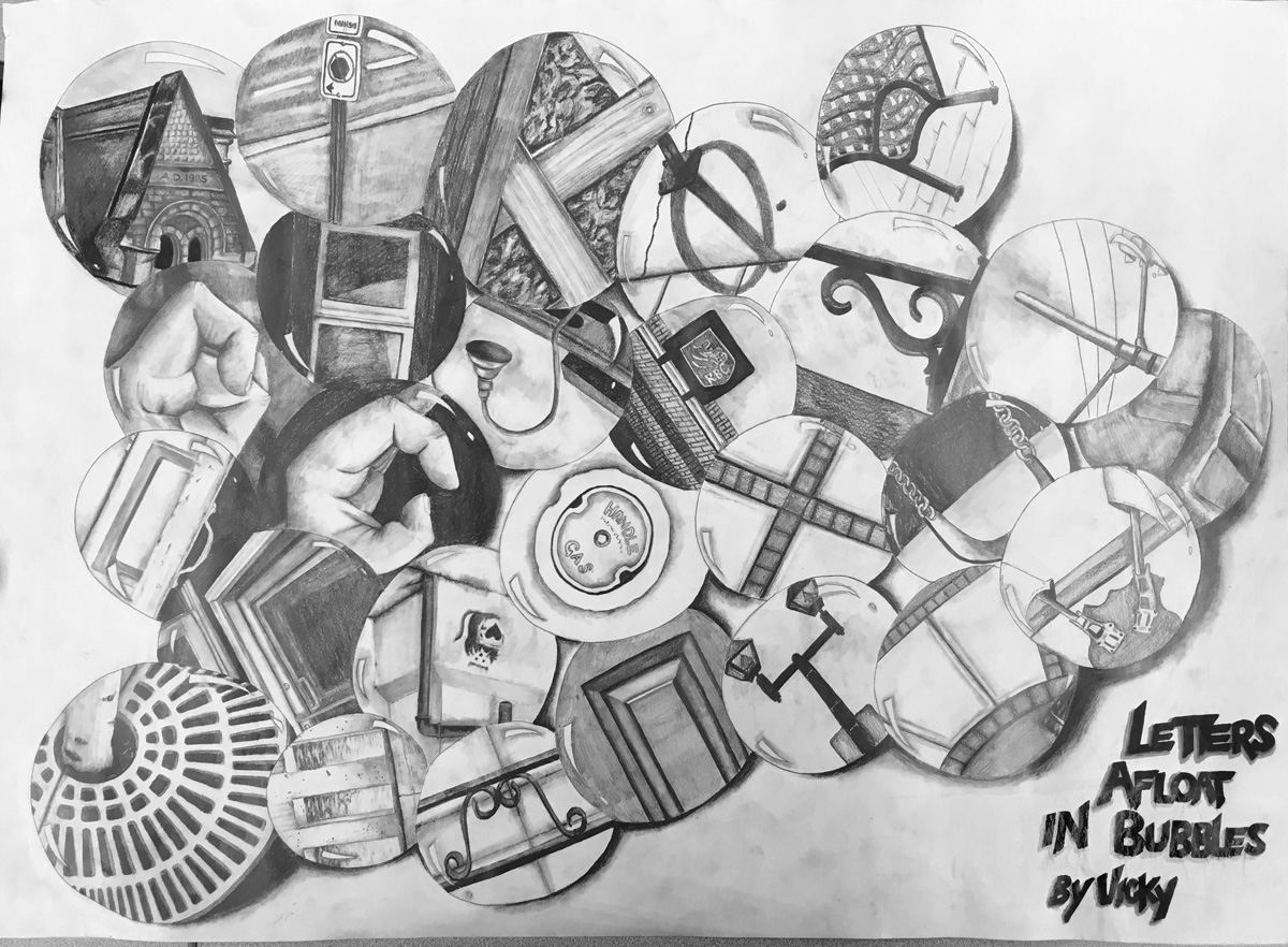 Creative Concepts: CC2, Project One: Letterforms in Your Environment