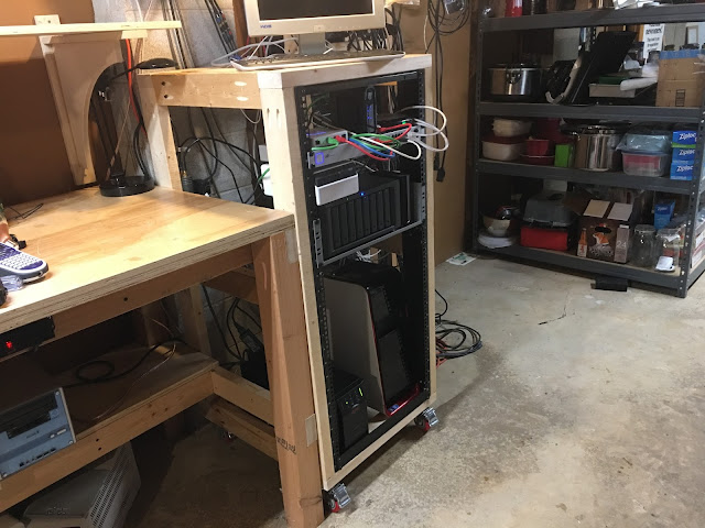 Magnetic Madness Labs: DIY Network Rack