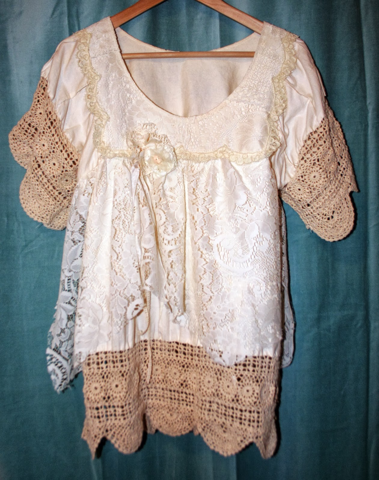 "Bee"ing Creative: Recycle, repurposed wearable art.