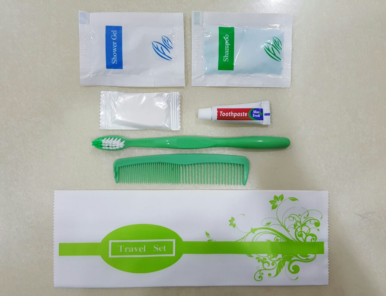 JC Hotel Supplies: Hotel 6-in-1 travel kit