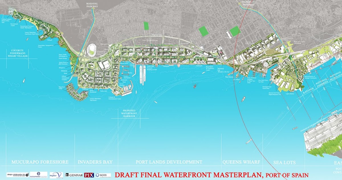 ARCHITECT DAVID TWISS: Waterfront Masterplan, Port of Spain