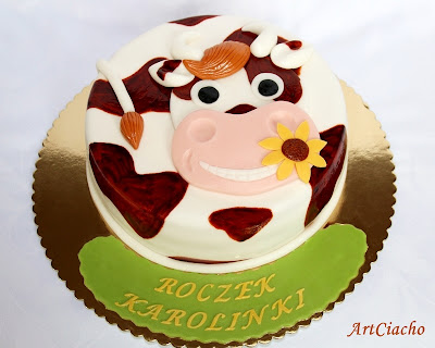 ArtCiacho: Tort krówka