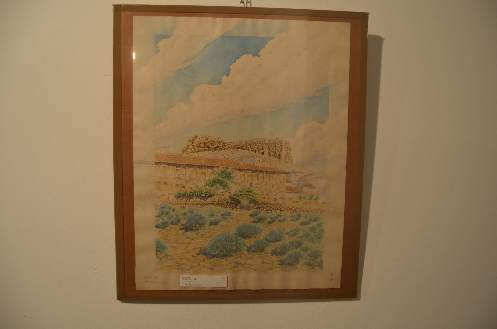 Centro de Estudios Borjanos: Exposición de Pintura de James Brander