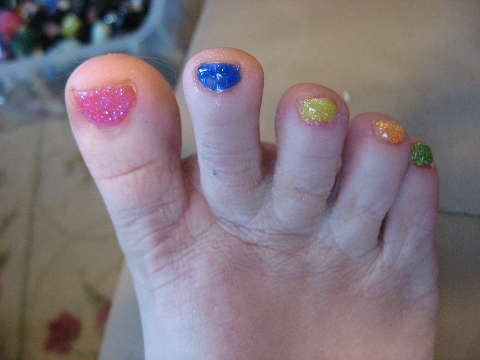 I Thought Sew: Toe Painting