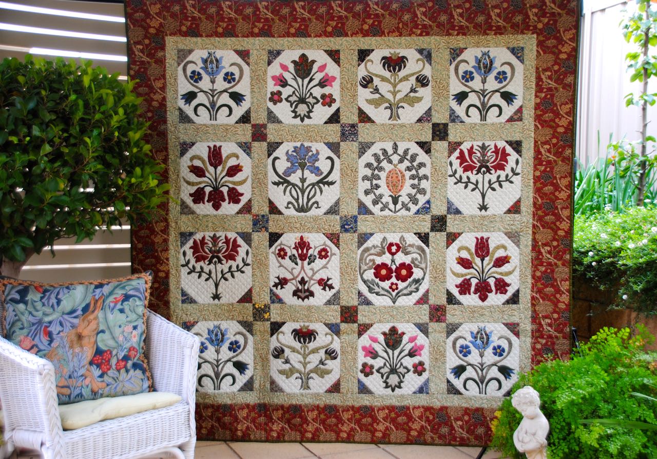 William Morris in Quilting: Quilt Gallery and Patterns