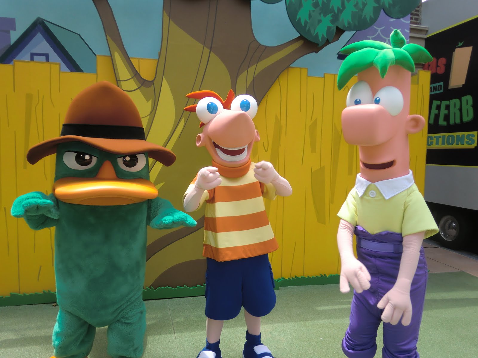 Unofficial Disney Character Hunting Guide: Agent P appeared on August 6 ...