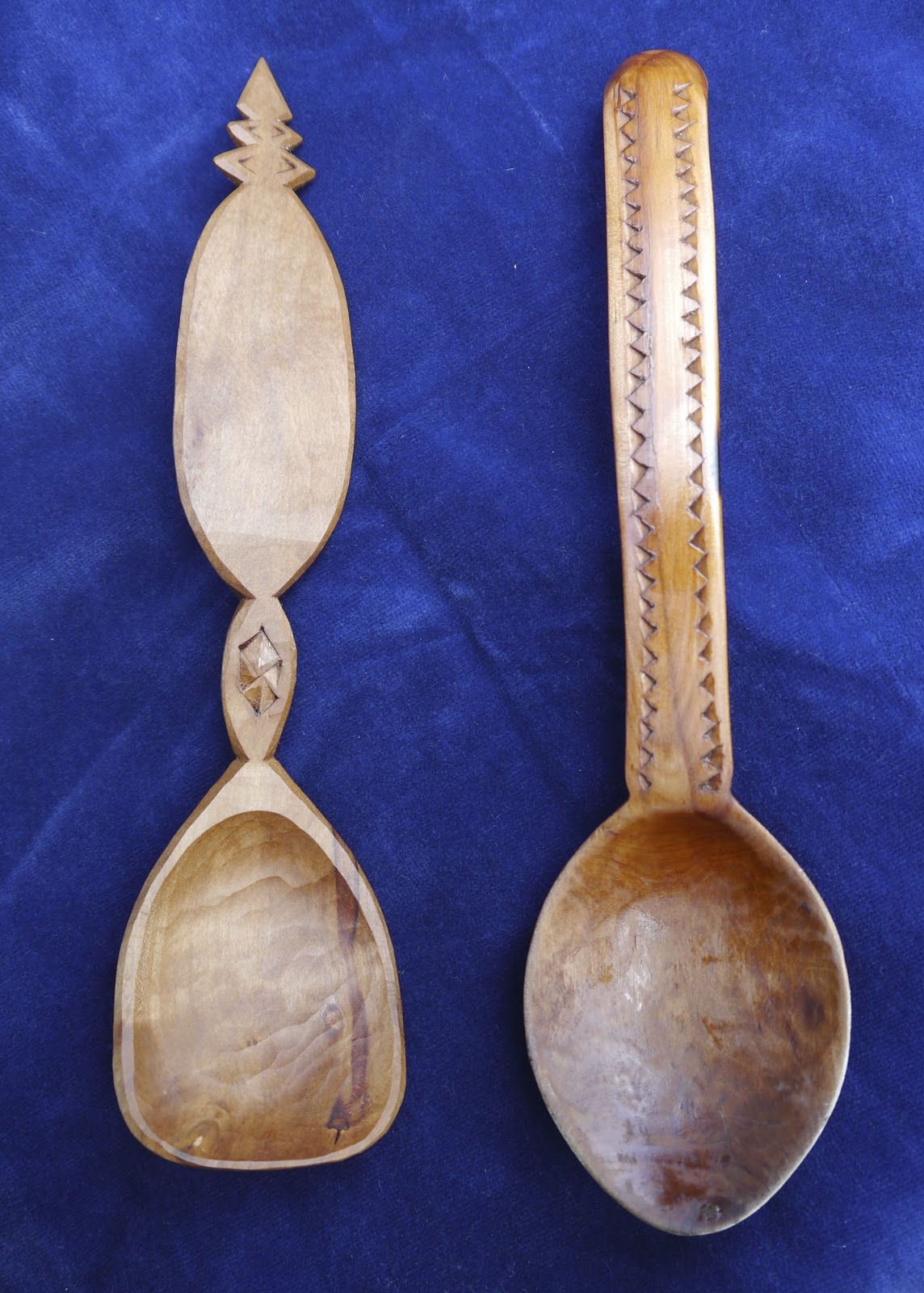 Jon Mac.Spoon Carving First Steps: Recent Kuksa and spoons.