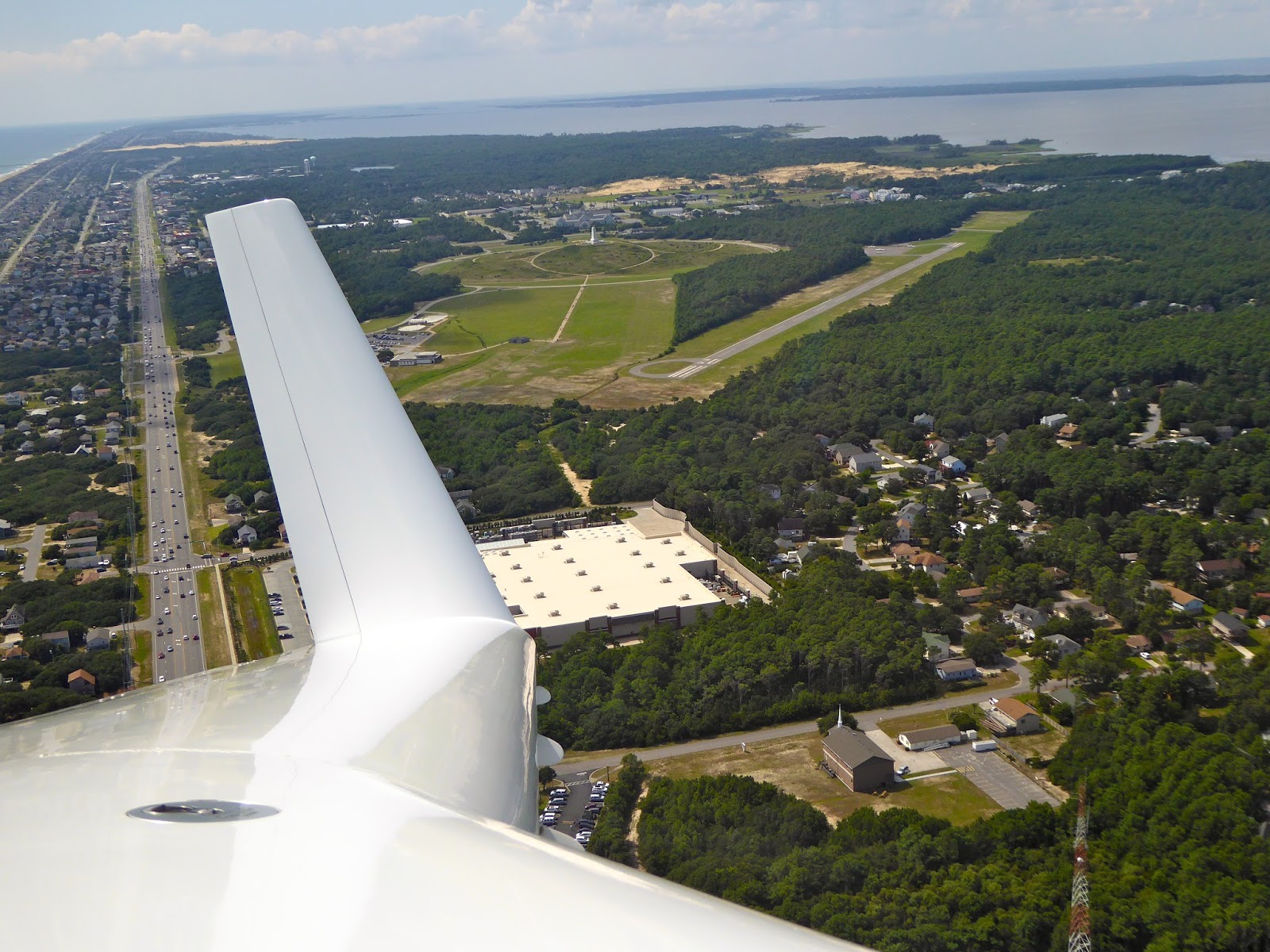 Mark Riley's Velocity Build: First Flight Airport and the Outer Banks