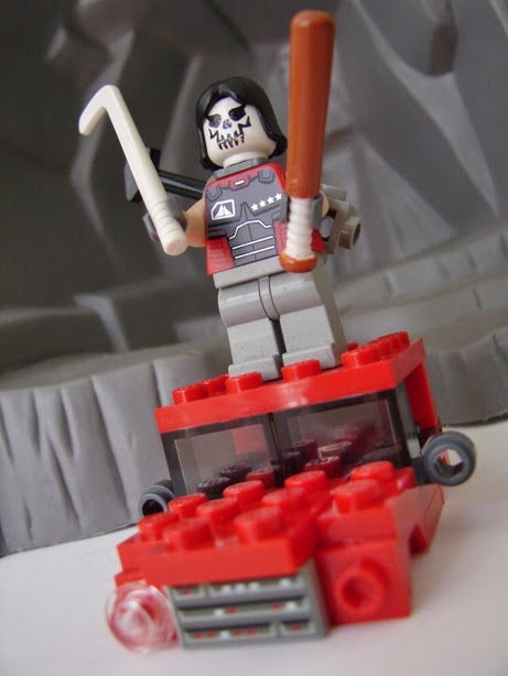 Toyriffic: TMNT Casey Jones :: Another custom LEGO minifigure