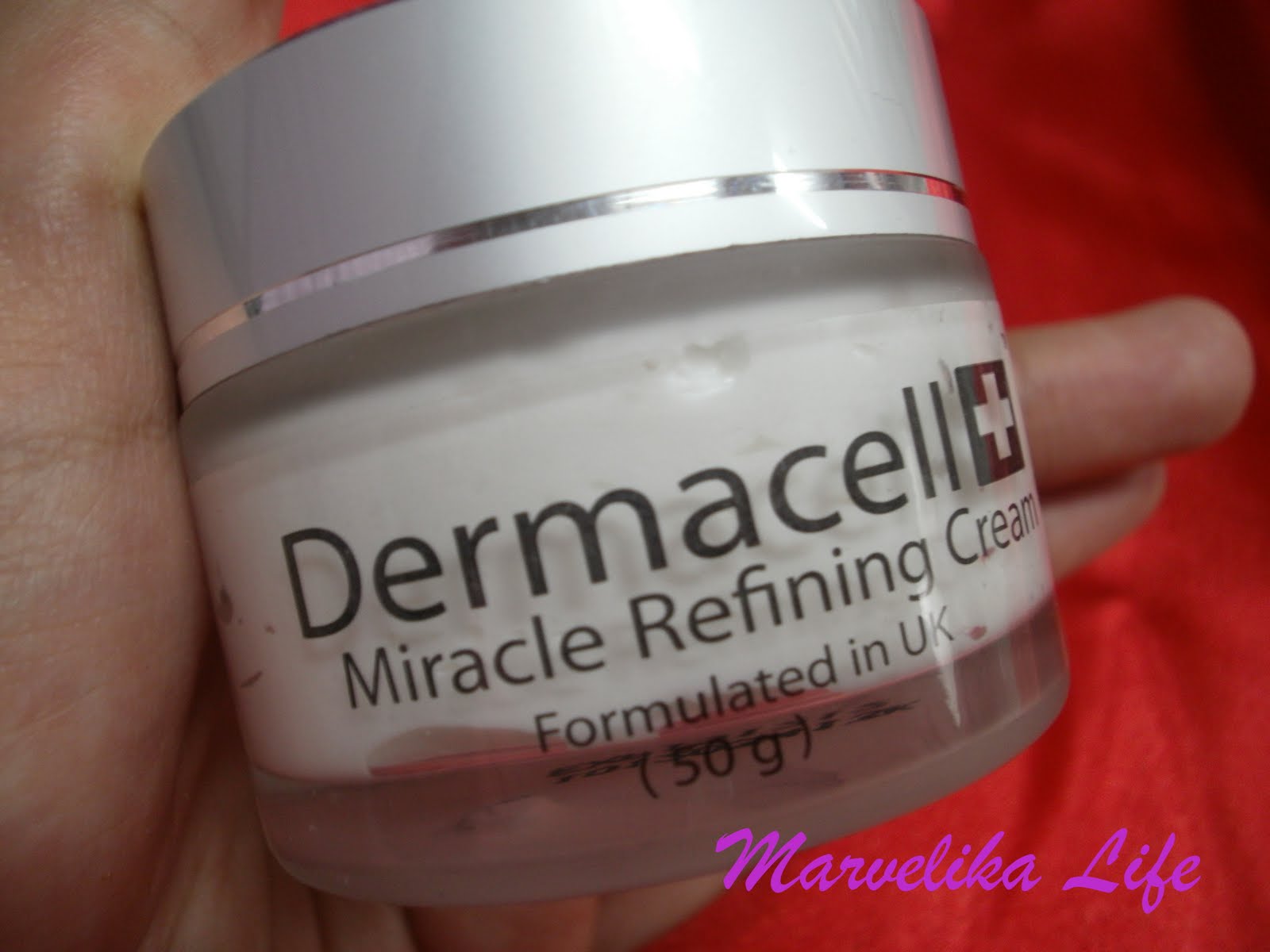 ♥ Mizuchan ♥: [REVIEW and TESTIMONIAL]DERMACELL : Miracle Refining Cream