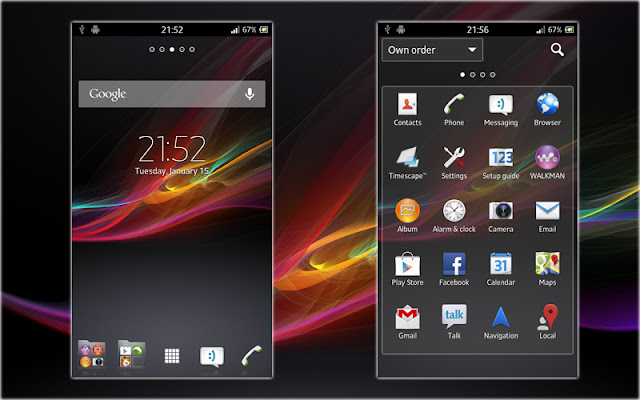 Xperia Launcher APK 3.0.0 Android | APK Direct Link