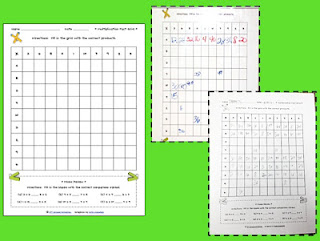 3-6 Free Resources: Mixed Up Multiplication Grid