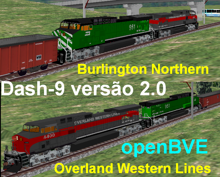 Locomotivas p/ openBVE !!!: EUA Download Dash-9
