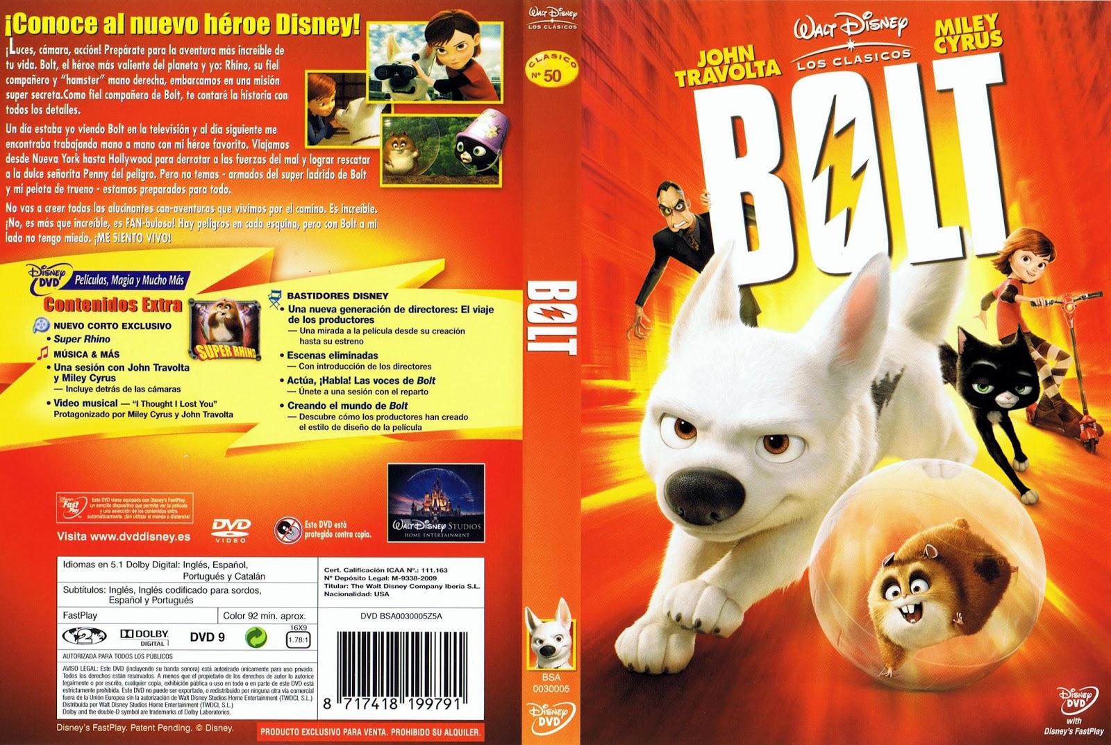 TÓMBOLA DISNEY: 48 - Bolt