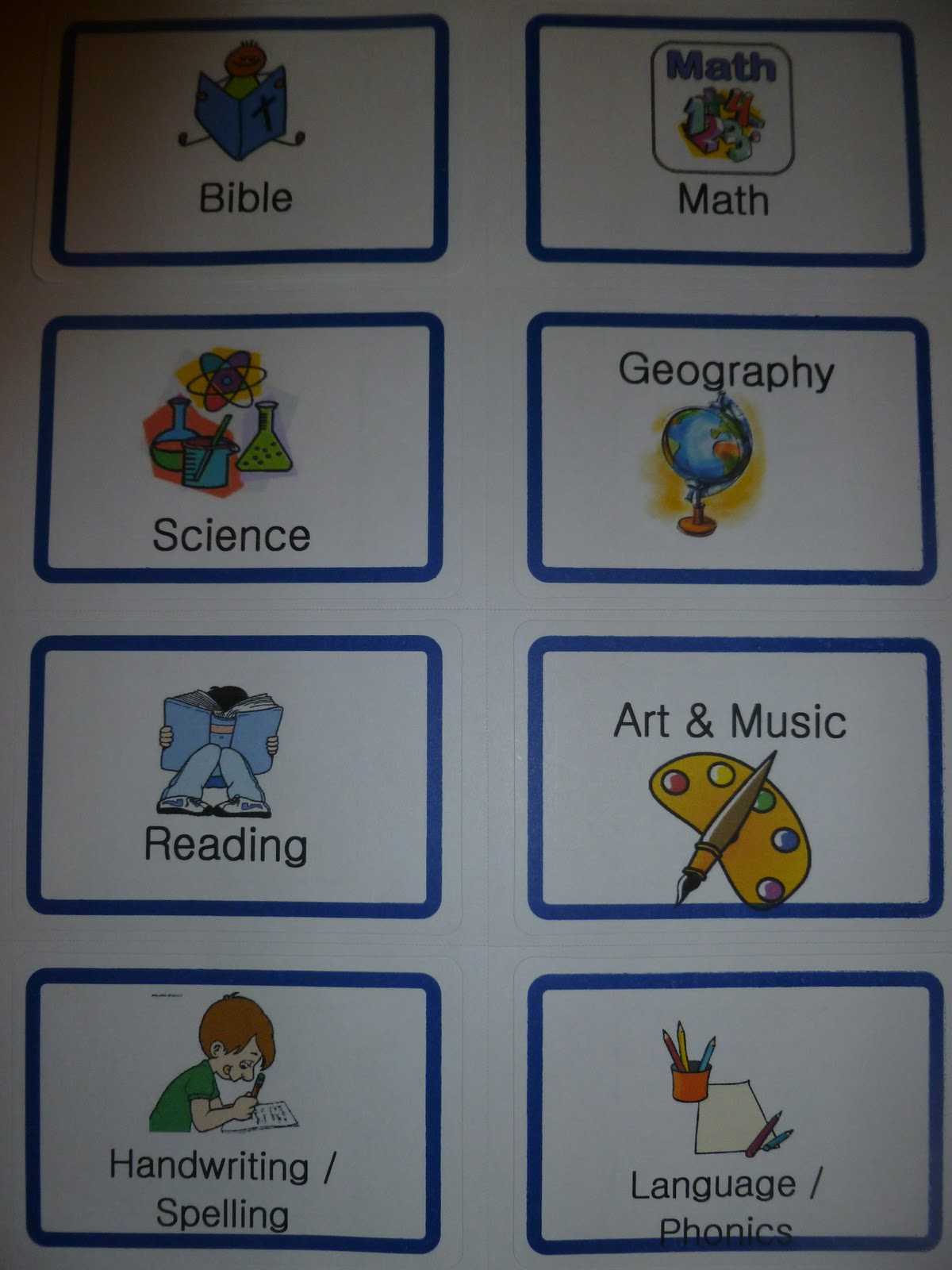 Workbox System Free Printables - Printable Word Searches