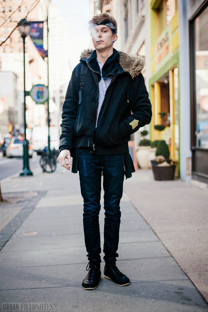 Urban Fieldnotes: Philadelphia Street Style: Lukas, Chestnut St