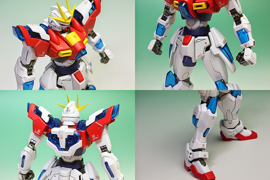 Custom Build: HGBF 1/144 Try Burning Gundam