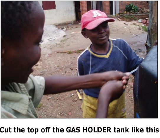 Homemade DIY Biogas plant Digester step by step ~ Biogas Technology