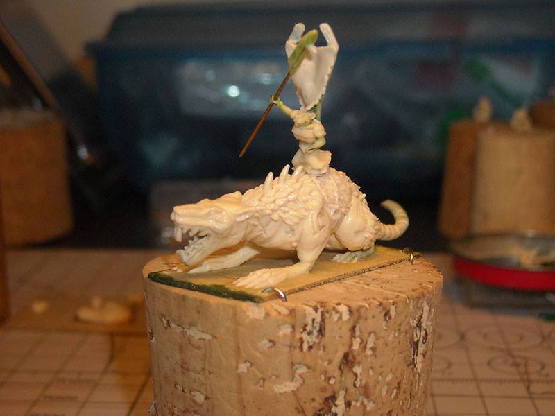 10mm Wargaming: Rat Like Creature from 10mm Fantasy Miniatures