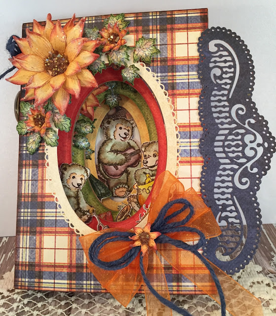 Jan's Paper Flowers: Heartfelt Creations Simple Pleasures Layered Card