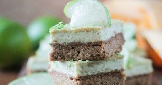 Vegan Lime Square - Keto Dinner Recipes