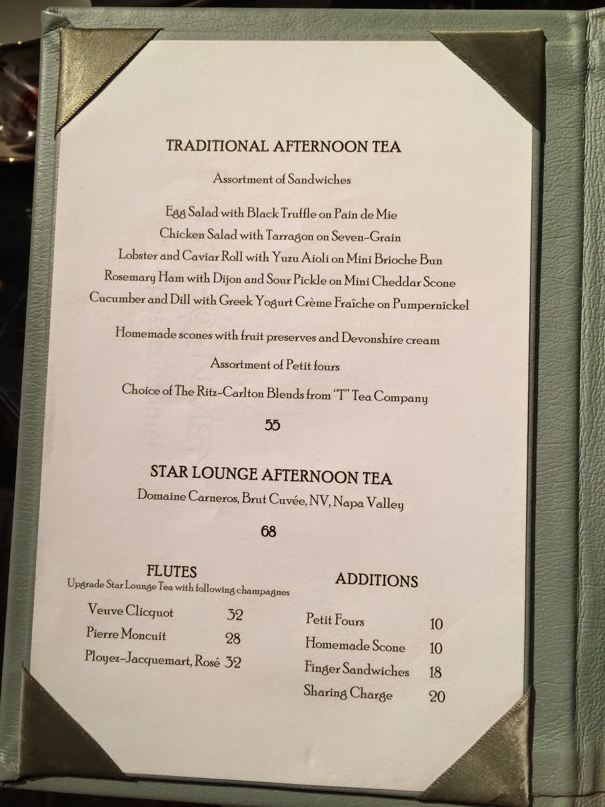 Afternoon Tea At Ritz-Carlton New York / リッツカールトン ニューヨークのアフタヌーンティー ~ I ...