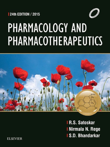 Pharmacology and Pharmacotherapeutics - Satoskar - 24th Edition - No ...
