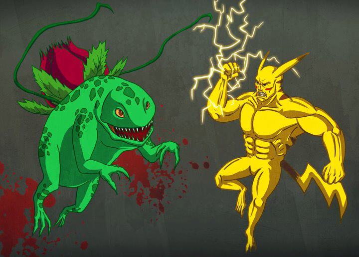 Reto de la semana 6, tema: "Pokemon" ~ Paranoia Comic Studio