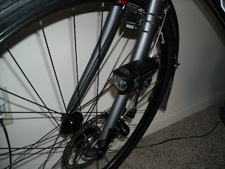 My Stent on a Bike: DIY Fork Mount for Lights